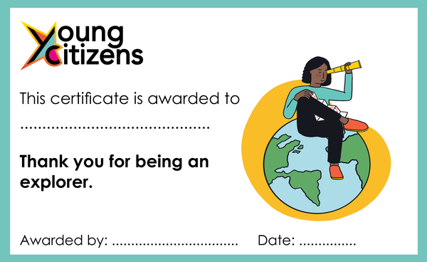 Being an Explorer (Certificate) - Young Citizens